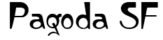 Pagoda SF: Free Font Download | MaisFontes