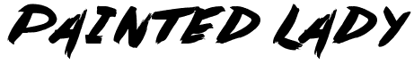 Painted Lady Font: Free Download | MaisFontes
