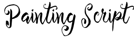 Painting Script: Free Font Download | MaisFontes