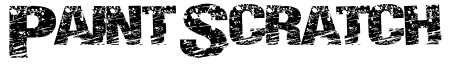 Paint Scratch Font: Free Download | MaisFontes