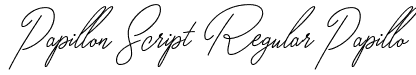 Papillon Script Regular Papillo: Baixar Fonte Grátis | MaisFontes