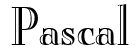 Pascal: Free Font Download | MaisFontes