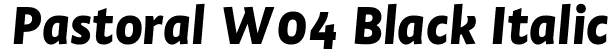 Pastoral W04 Black Italic Font: Free Download | MaisFontes