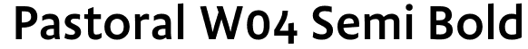 Pastoral W04 Semi Bold: Free Font Download | MaisFontes