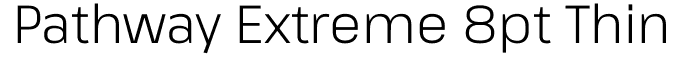 Pathway Extreme 8pt Thin Font: Free Download | MaisFontes
