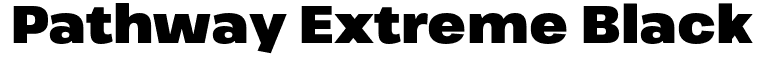 Pathway Extreme Black Font: Free Download | MaisFontes