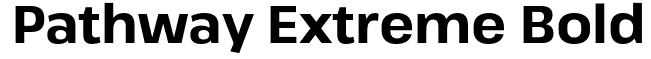 Pathway Extreme Bold Font: Free Download | MaisFontes