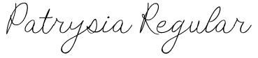 Patrysia Regular: Baixar Fonte Grátis | MaisFontes