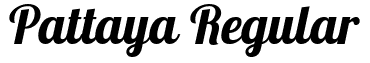 Pattaya Regular Font: Free Download | MaisFontes
