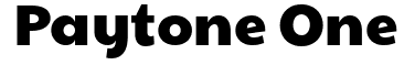 Paytone One Font: Free Download | MaisFontes