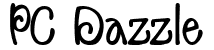 PC Dazzle Font: Free Download | MaisFontes