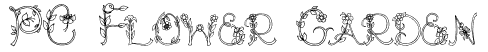 PC Flower Garden: Free Font Download | MaisFontes