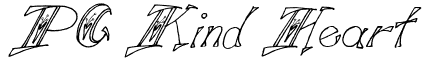PC Kind Heart Font: Free Download | MaisFontes