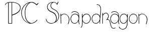 PC Snapdragon Font: Free Download | MaisFontes