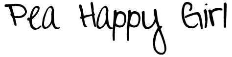 Pea Happy Girl: Free Font Download | MaisFontes