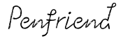 Penfriend: Baixar Fonte Grátis | MaisFontes