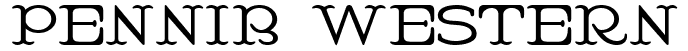 PenNib Western: Baixar Fonte Grátis | MaisFontes