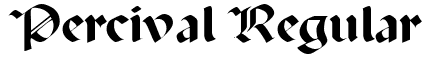 Percival Regular: Free Font Download | MaisFontes