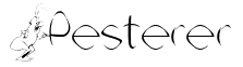 Pesterer: Baixar Fonte Grátis | MaisFontes
