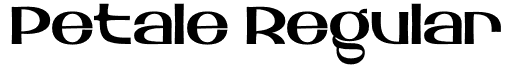 Petale Regular Font: Free Download | MaisFontes