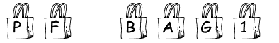 Pf bag1: Free Font Download | MaisFontes