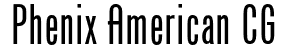 Phenix American CG Font: Free Download | MaisFontes