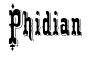 Phidian Font: Free Download | MaisFontes