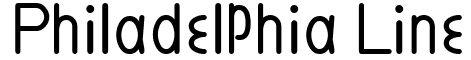 Philadelphia Line: Free Font Download | MaisFontes