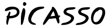 Picasso: Free Font Download | MaisFontes