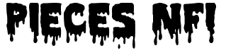 Pieces NFI: Free Font Download | MaisFontes