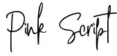 Pink Script: Free Font Download | MaisFontes