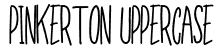 Pinkerton Uppercase Font: Free Download | MaisFontes