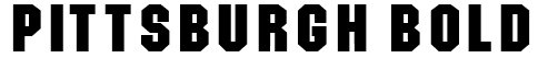 Pittsburgh Bold Font: Free Download | MaisFontes