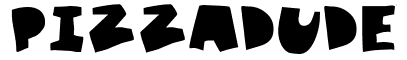 PizzaDude: Free Font Download | MaisFontes