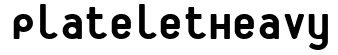 PlateletHeavy: Free Font Download | MaisFontes