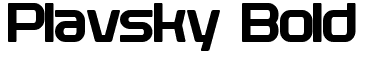 Plavsky Bold: Descargar Fuente Gratis | MaisFontes