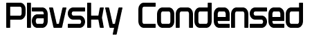 Plavsky Condensed: Baixar Fonte Grátis | MaisFontes