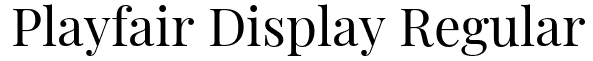 Download Playfair Display Fonts (Google Fonts) | MaisFontes