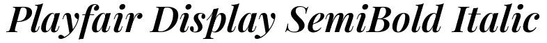 Télécharger les polices Playfair Display (Google Fonts) | MaisFontes