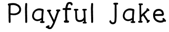 Playful Jake: Baixar Fonte Grátis | MaisFontes