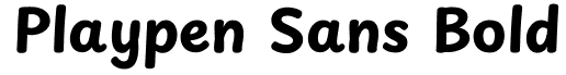 Playpen Sans Font Family: Free Download (Google Fonts) | MaisFontes