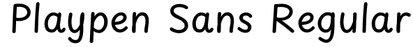 Playpen Sans Font Family: Free Download (Google Fonts) | MaisFontes