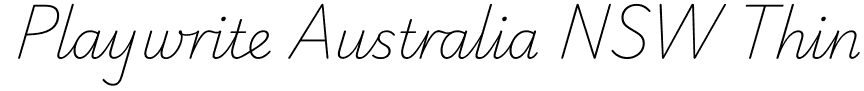 Playwrite AU NSW Font Family: Free Download (Google Fonts) | MaisFontes