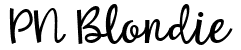 PN Blondie Font: Free Download | MaisFontes