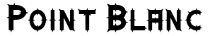 Point Blanc: Baixar Fonte Grátis | MaisFontes