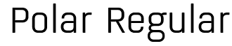 Polar Regular: Free Font Download | MaisFontes