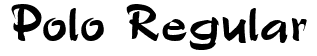 Polo Regular Font: Free Download | MaisFontes