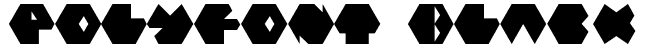 PolyFont Black: Free Font Download | MaisFontes