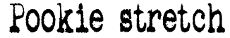 Pookie stretch: Free Font Download | MaisFontes