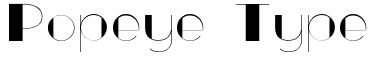 Popeye Type: Free Font Download | MaisFontes